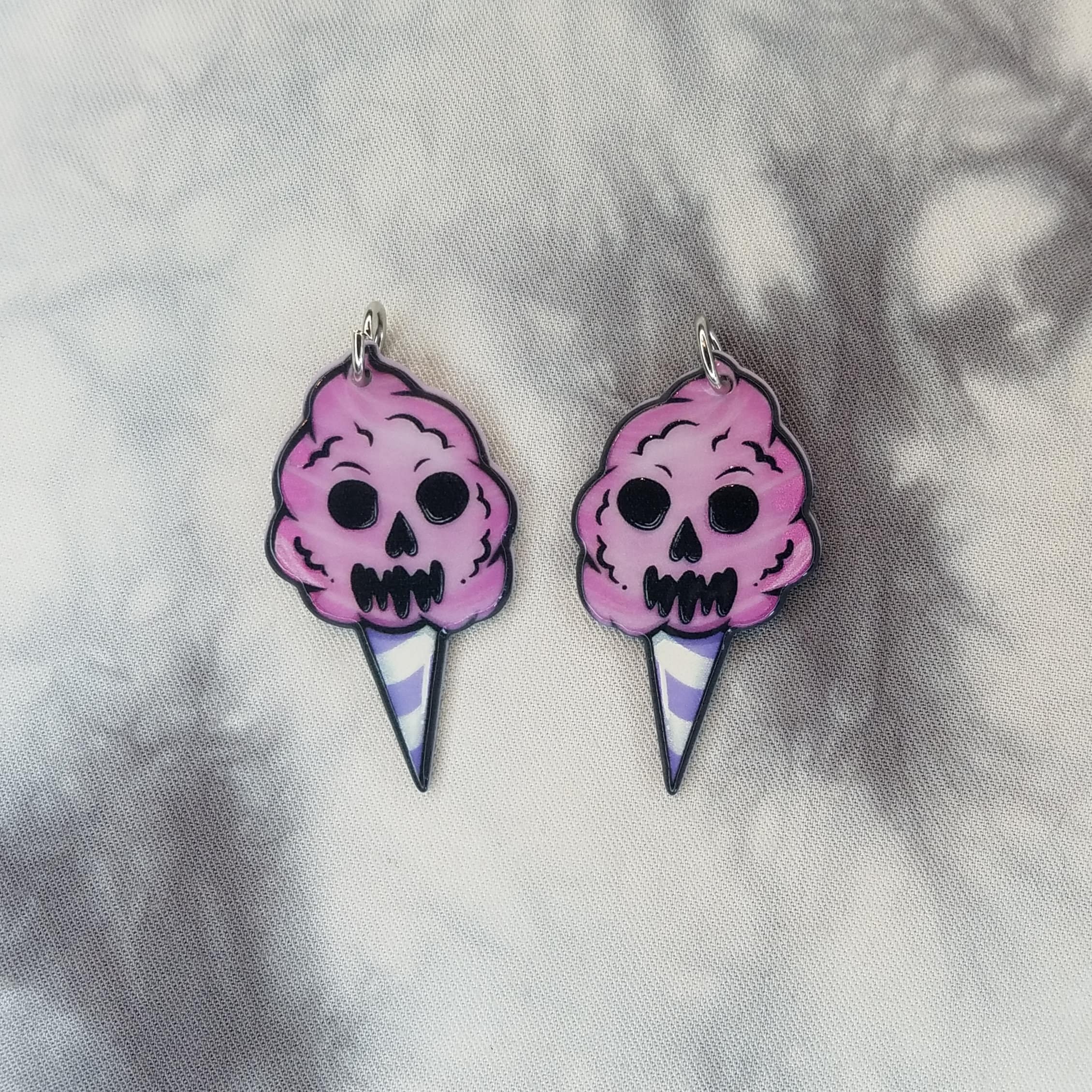 Pastel Goth Charms - Creepy Cute - Halloween Charms - Horror Charms ...