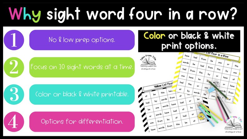 Fry's First 100 Sight Word Four in a Row Game: Words 21 - 30 ...