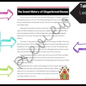 3rd Grade History of Gingerbread Houses Scavenger Hunt - Etsy