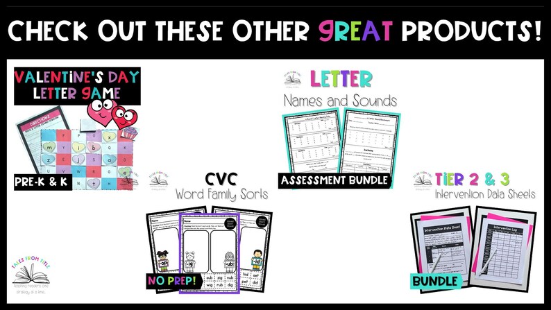 Letter Identification & Sounds Intervention or Center Game - Easter ...