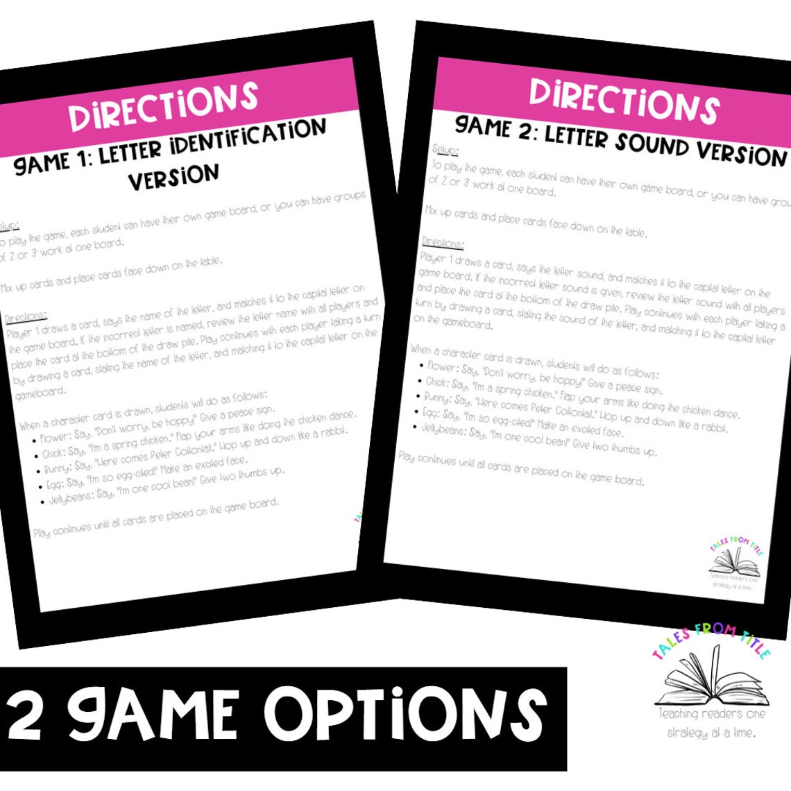 Letter Identification & Sounds Intervention or Center Game - Easter ...