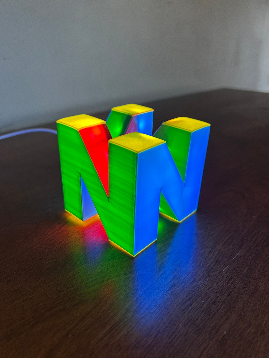 Illuminated N64 Logo - Etsy