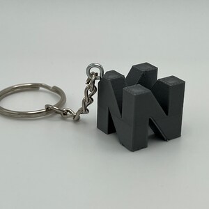 N64 Logo Key Chain/ Zipper Pull - Etsy