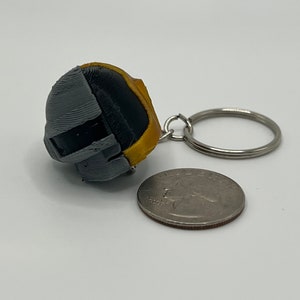 Daft Punk Helmet Key Chain/ Zipper Pull - Etsy