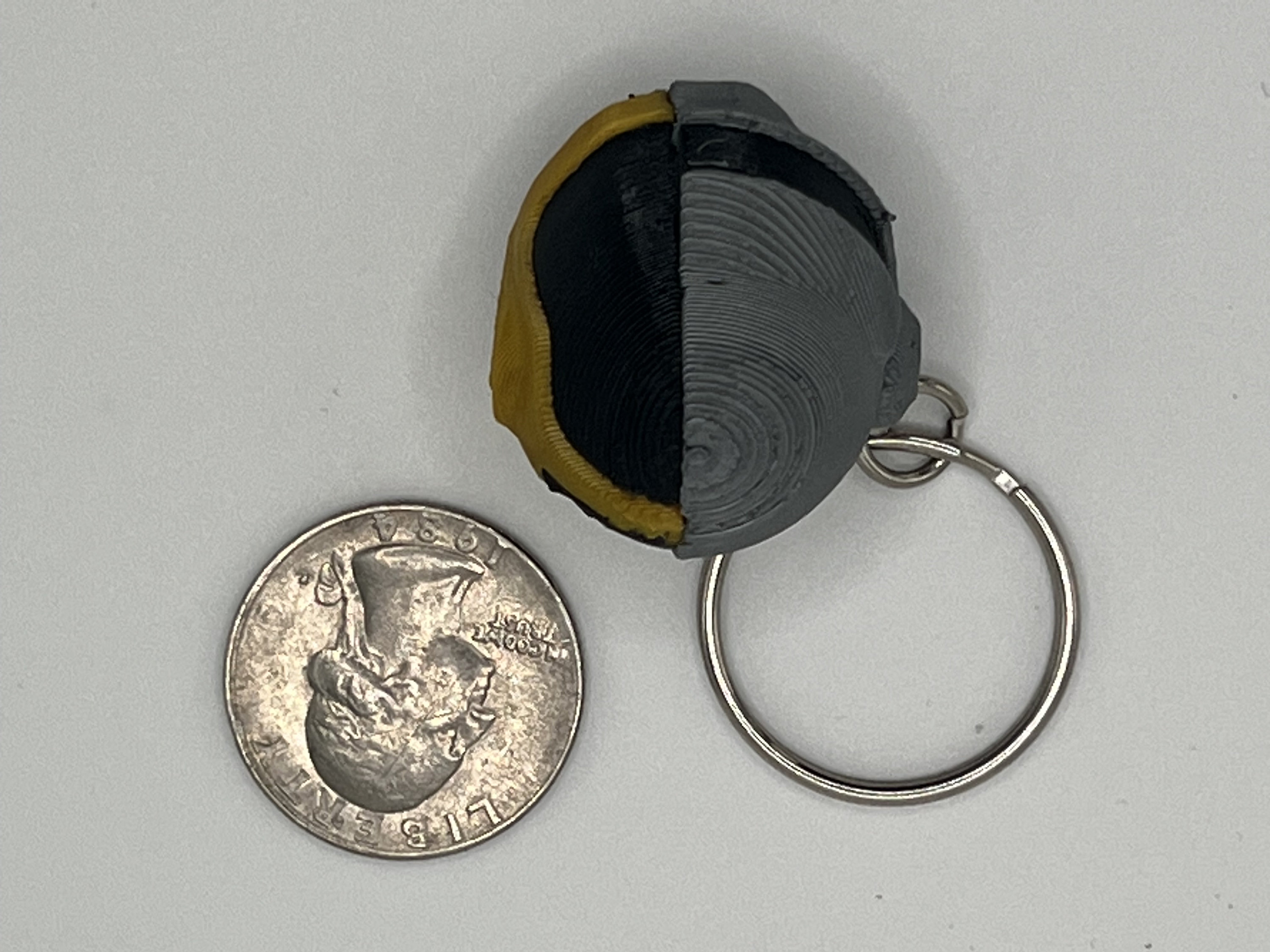 Daft Punk Helmet Key Chain/ Zipper Pull - Etsy
