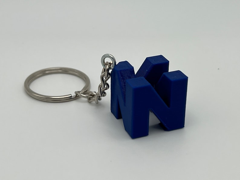 N64 Logo Key Chain/ Zipper Pull - Etsy