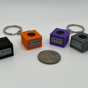 Gamecube Key Chain/zipper Pull - Etsy