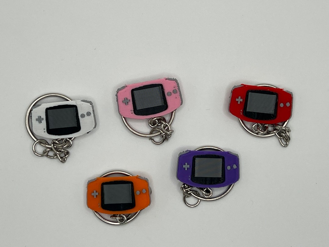 GAMEBOY Advance Key Chain/ Zipper Pull - Etsy