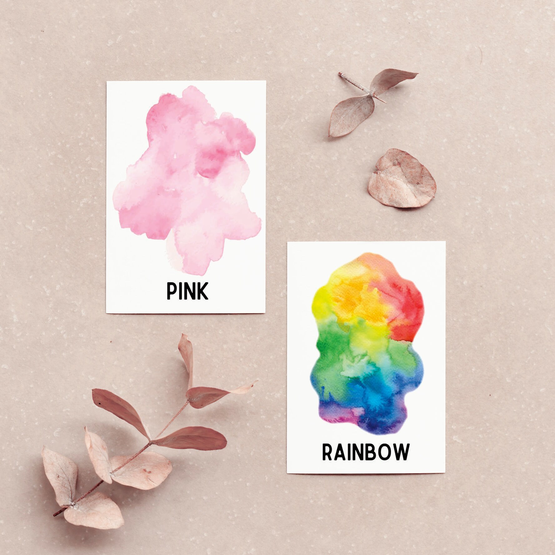 56 Printable Flashcards of Colors and Shapes for Toddlers Vocabulary ...