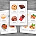 248 Food Flashcards for Kids and Toddlers Printable Cards for ...
