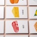 248 Food Flashcards for Kids and Toddlers Printable Cards for ...