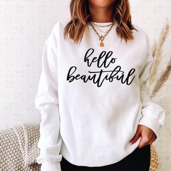Hello Beautiful Print - Etsy