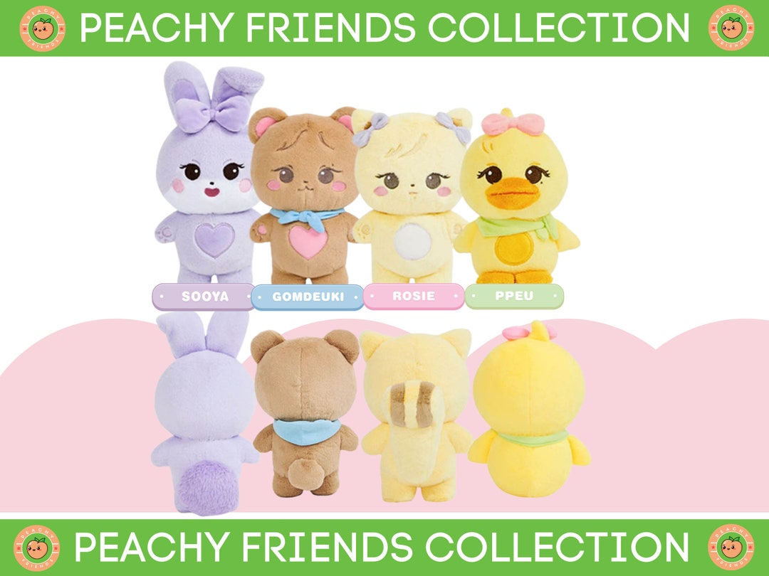 Blackpink Plush Blackpink Plushie Sooya Gomdeuki Rosie - Etsy