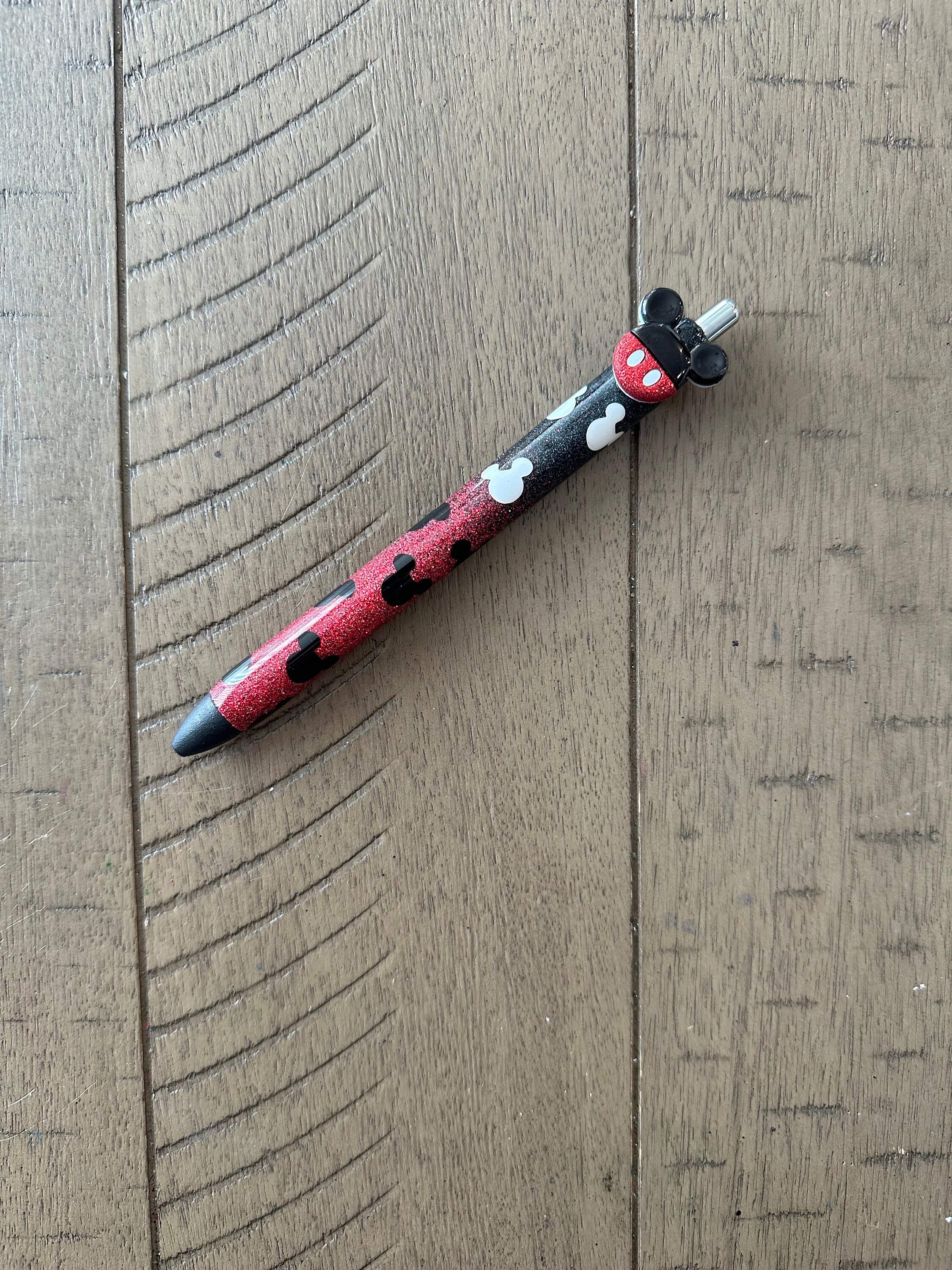 Custom Disney Mickey and Minnie Mouse Epoxy Pens - Etsy