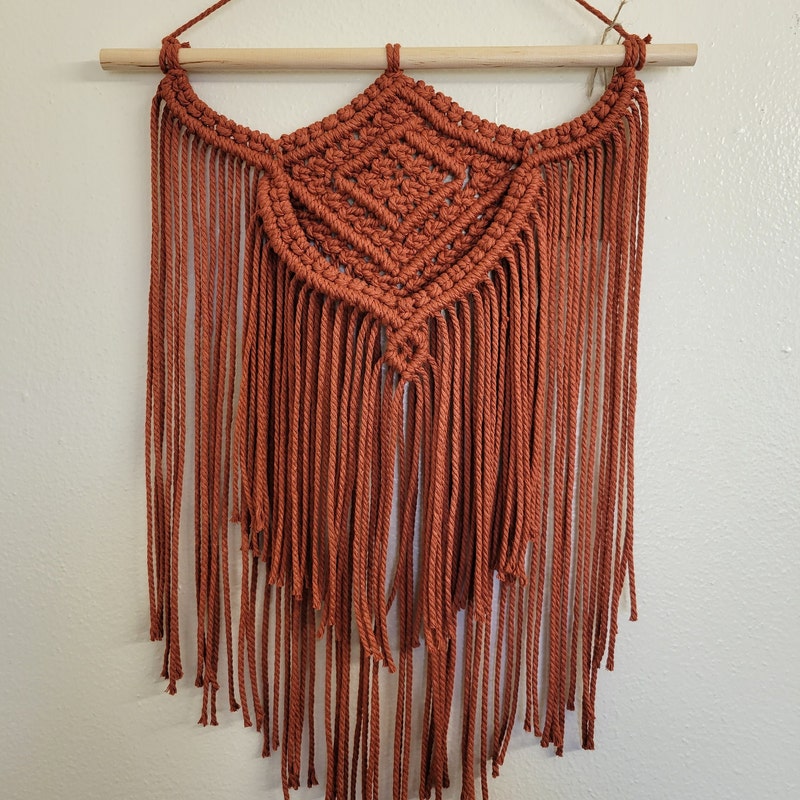 Red Wall Hanging - Etsy