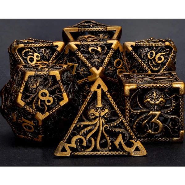 Dnd Dice Set - Etsy