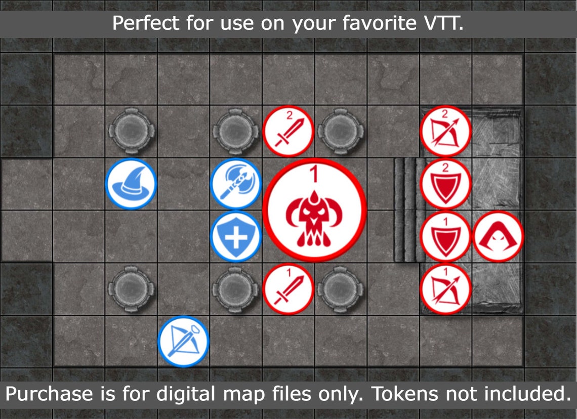 20 Digital Dnd Battle Maps for Printing or VTT - Etsy UK
