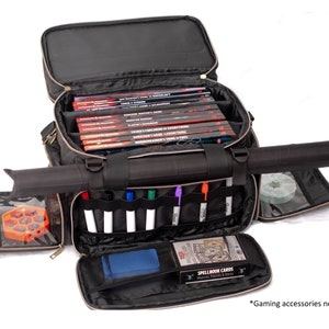 Tabletop RPG Travel Bag: Miniature, Book, and Dice Storage - Etsy