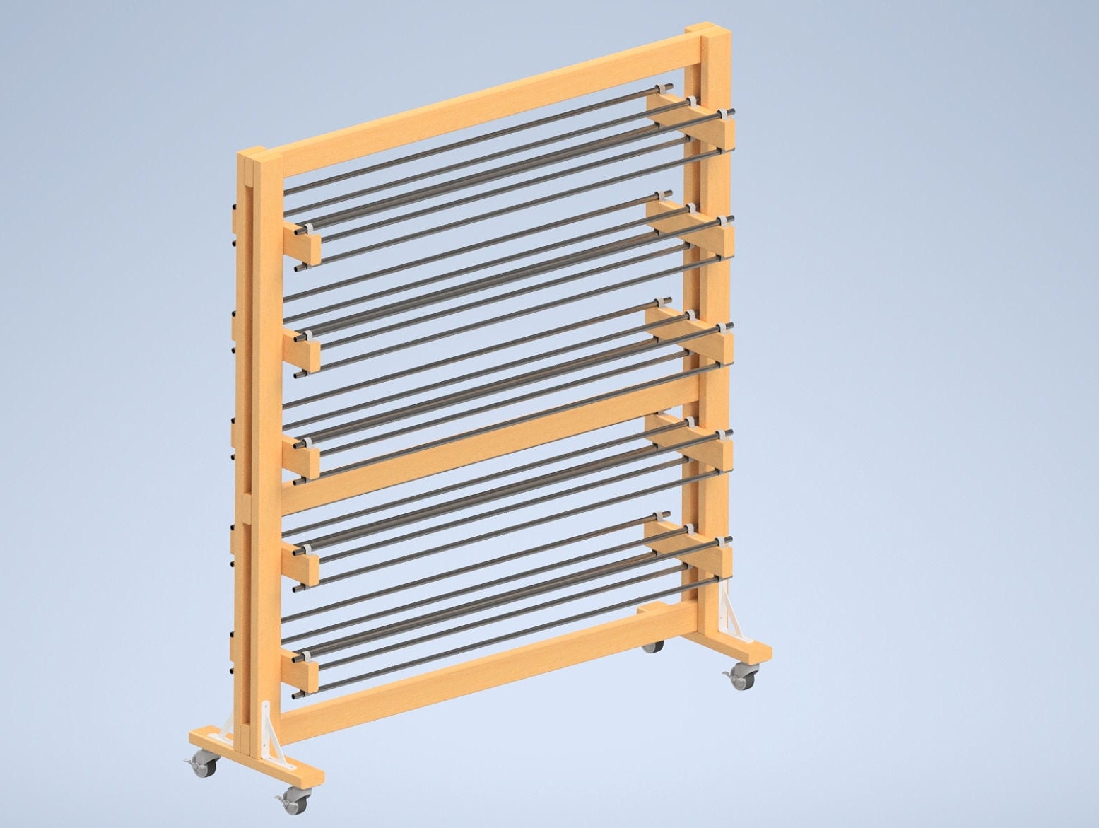 DIY Portable Fabric Rack - Etsy