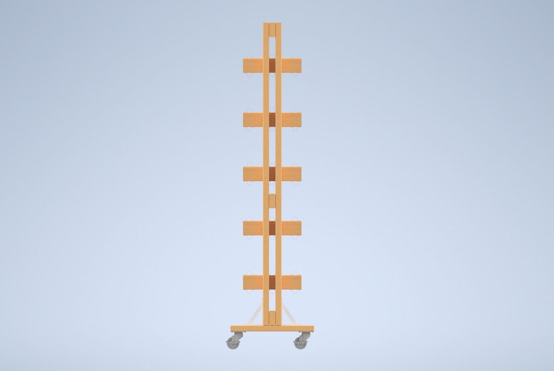 DIY Portable Fabric Rack - Etsy