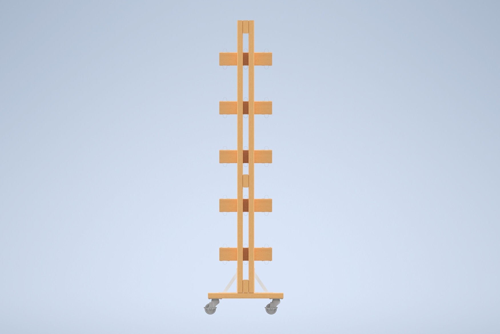 DIY Portable Fabric Rack - Etsy