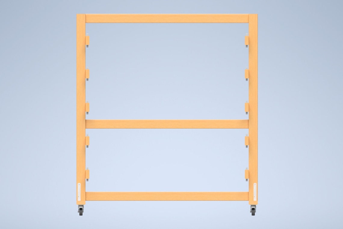 DIY Portable Fabric Rack - Etsy