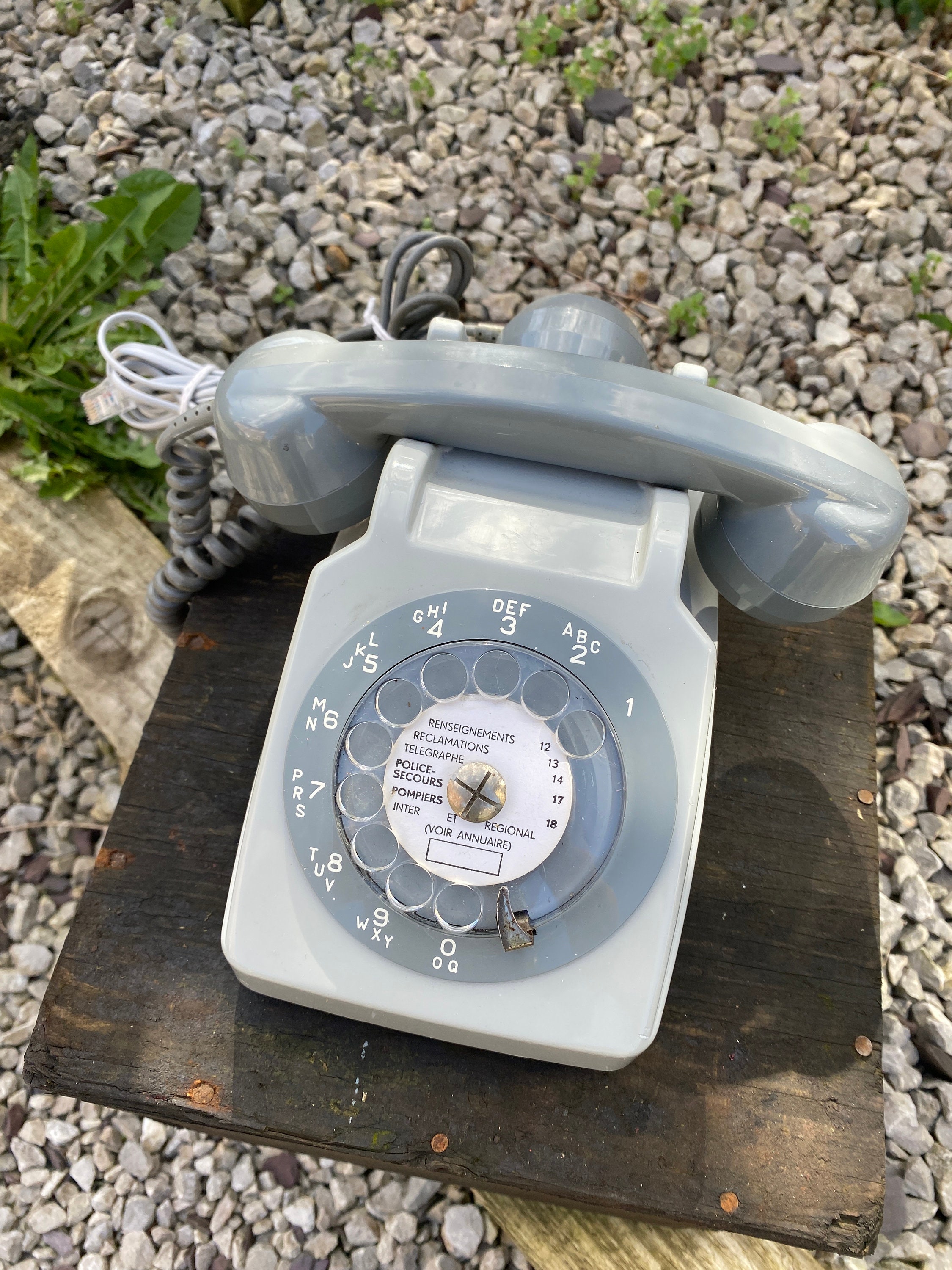 Vintage Phone Socotel Telephone PTT France Made in Paris 1973 Fully ...
