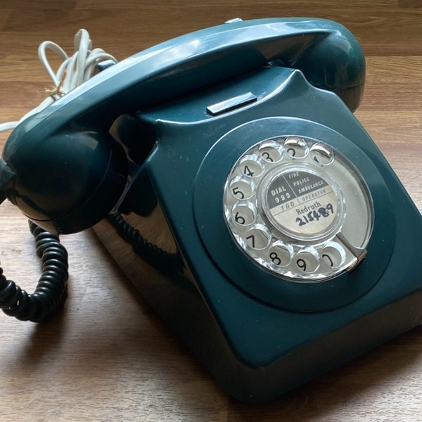 Rotary Dial Phone - Etsy
