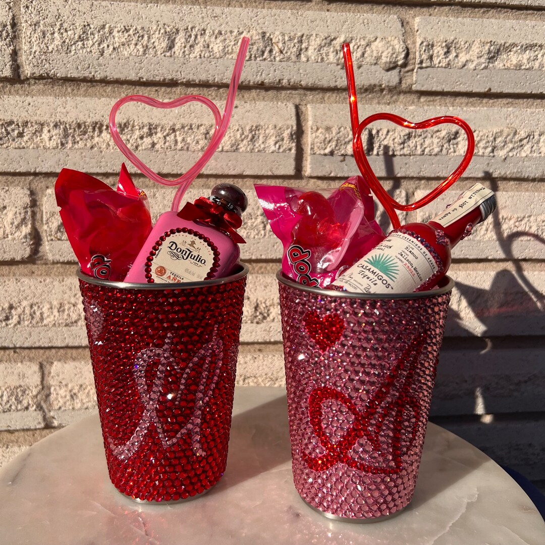 Valentines Edition Blinged Cups, Blinged Solo Cup, Custom Bedazzled Cup ...