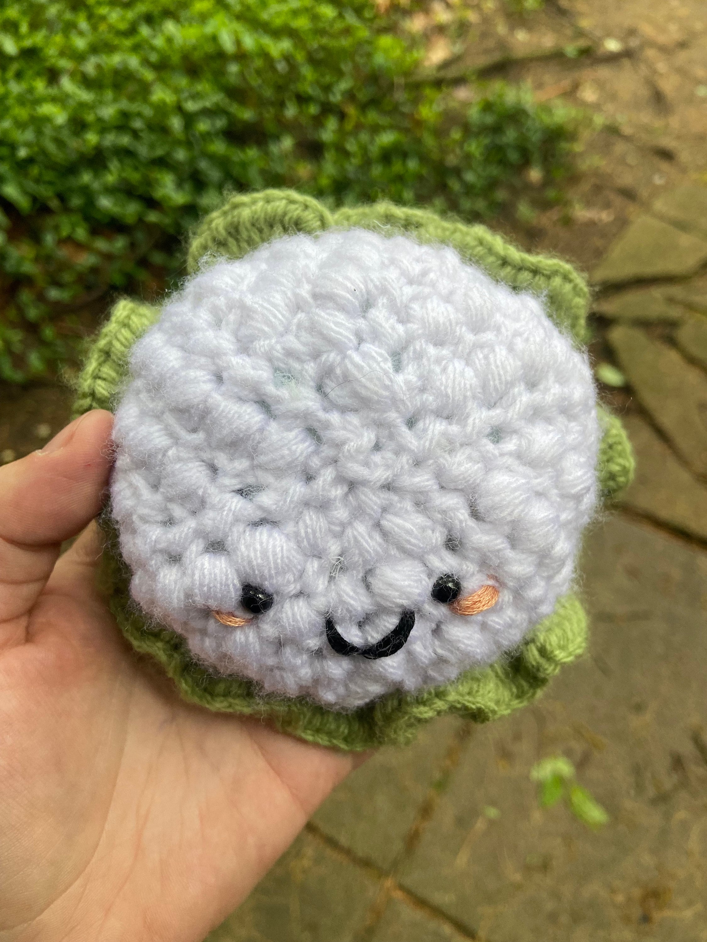 Crocheted Cauliflower, Finished Amigurumi Vegetable, Plushie Food Toy ...