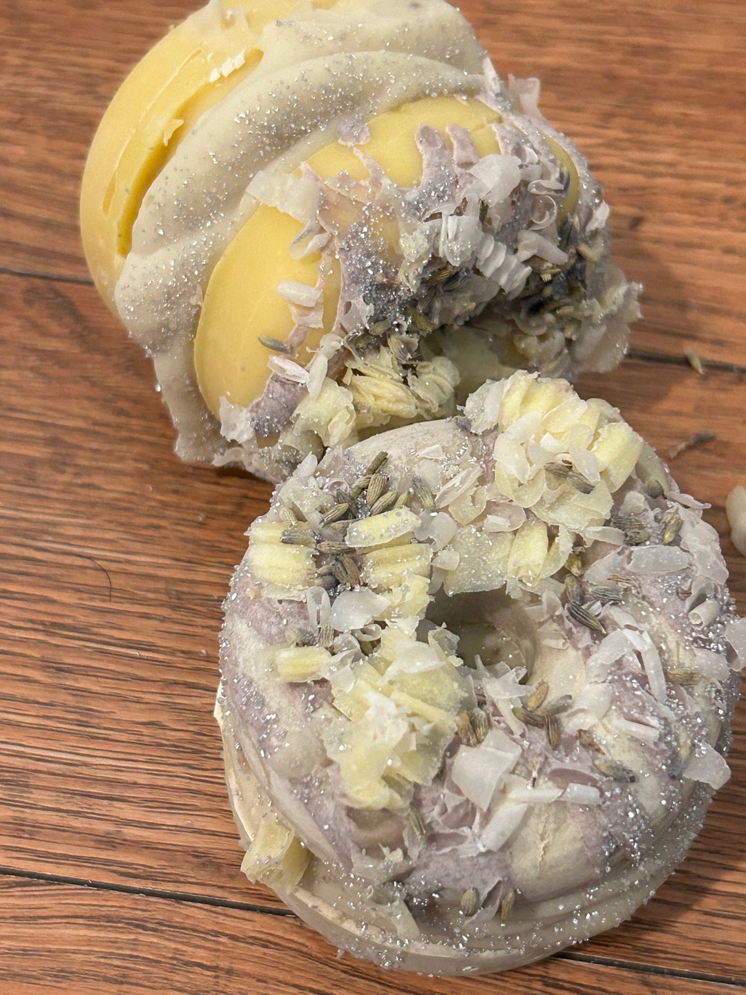 Natural Handmade Soap. Dessert Soaps. Donut Soap. Lavender Lemon Soap ...