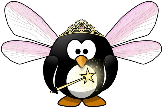 Tux Butterfly Bird Wall Nursery Vinyl Sticker Bedroom Window - Etsy