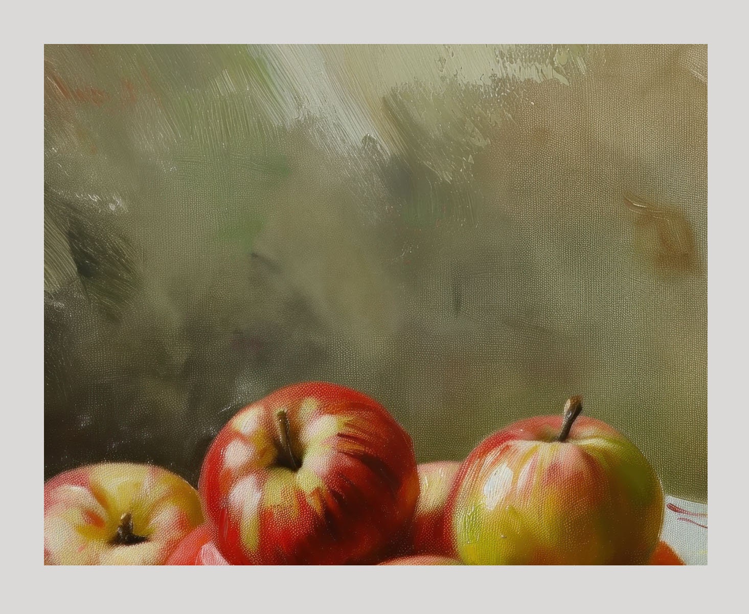 Vintage Apple Plate Still Life Printable Wall Art, Kitchen Art ...