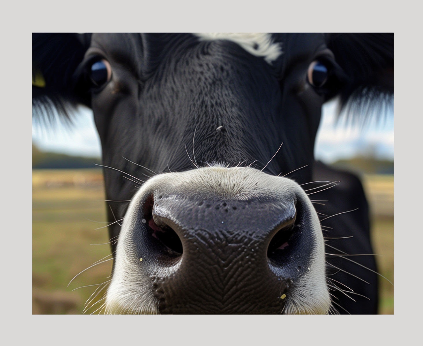 Cow Printable Wall Art, Farm Animal Photography, Quirky Home Decor Art ...