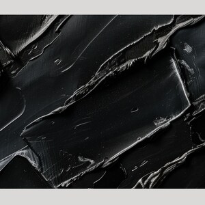 Abstract Black Texture Printable Wall Art, Black Living Room Wall Art ...