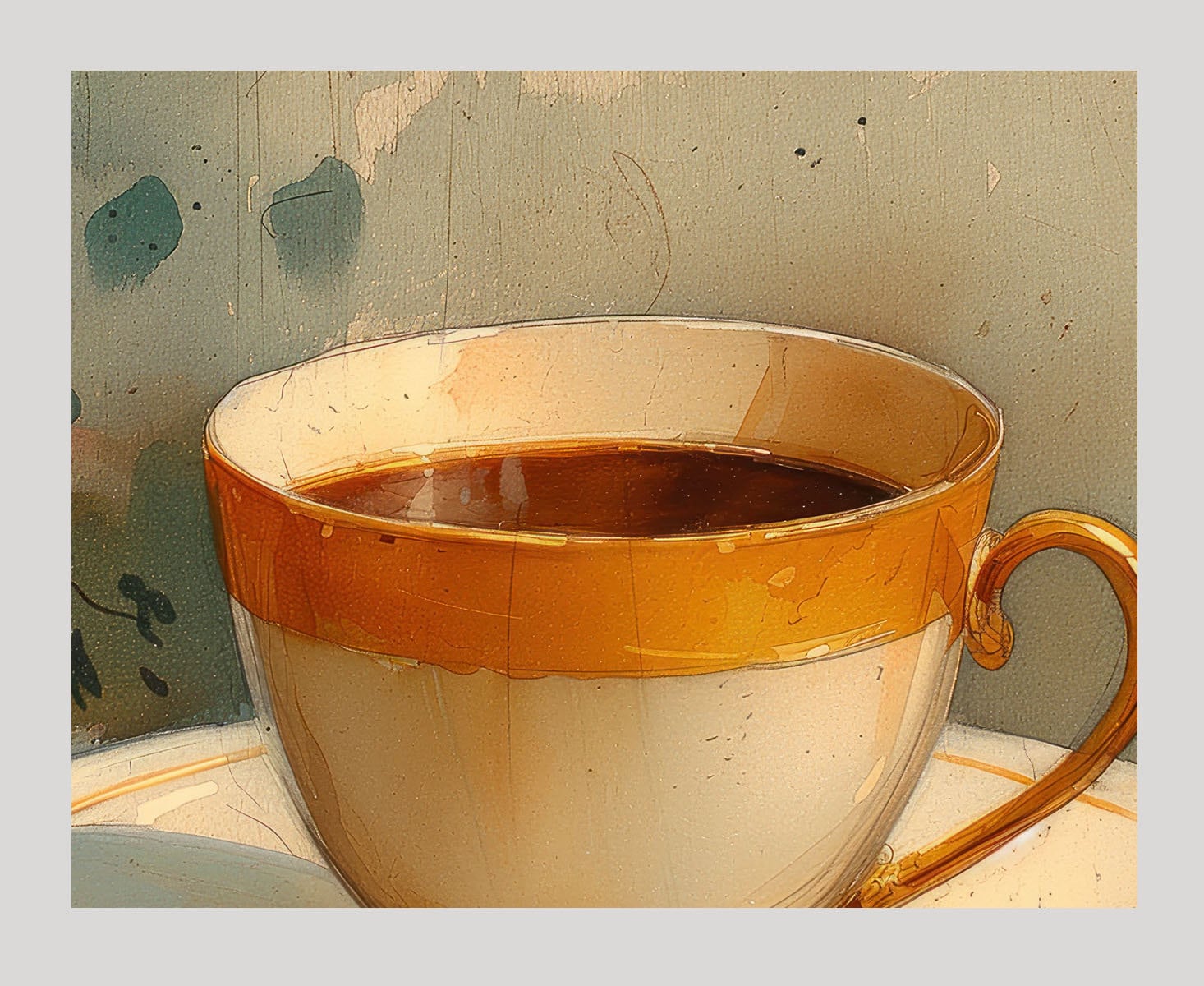 Vintage Coffee Corner Wall Art, Coffee Latte Wall Art, Cafe Decor ...