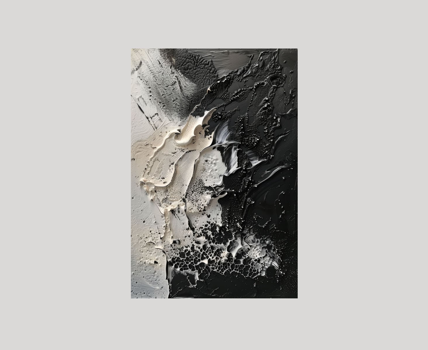 Black and White Abstract Wall Art, Abstract Geometry Printable Art ...