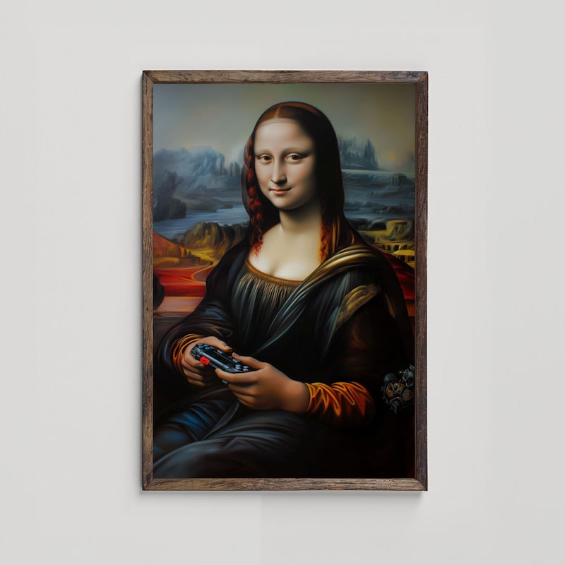 Mona Lisa Videos - Etsy