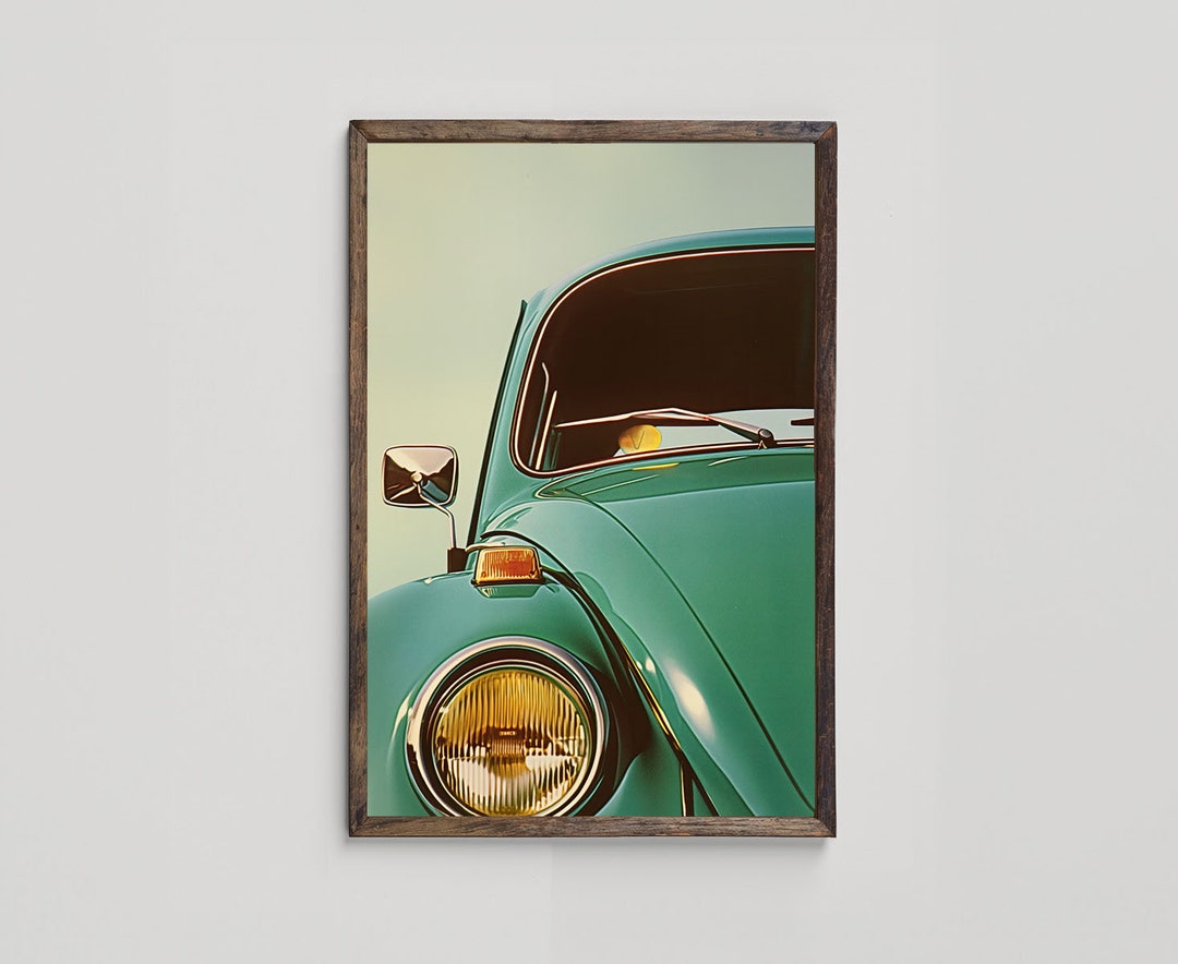 Classic Car Elegance: Vintage Vehicle Art Print, Retro Automotive Decor ...