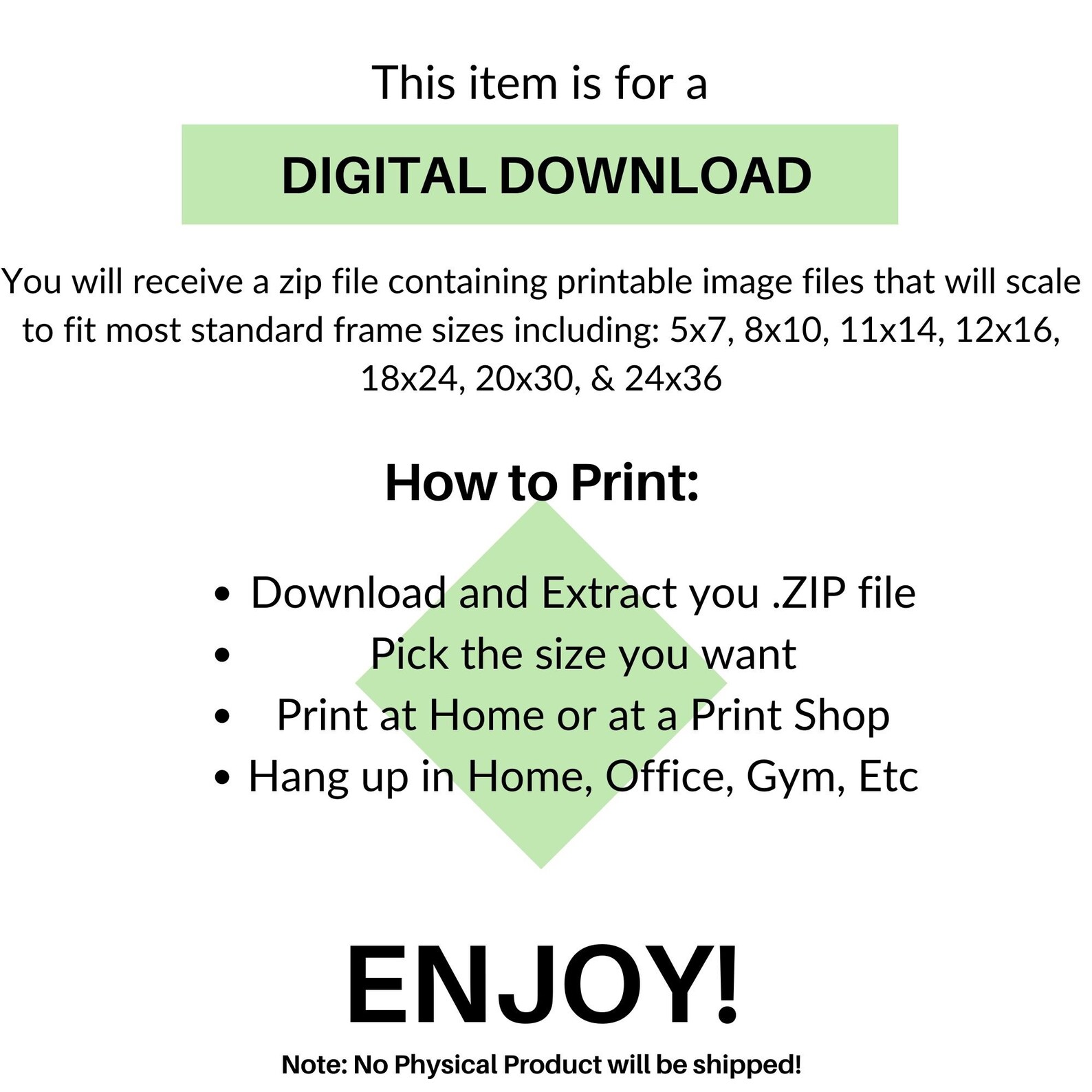 Gym Poster Workout Poster Printable Wall Art for Gym Fitness Poster ...