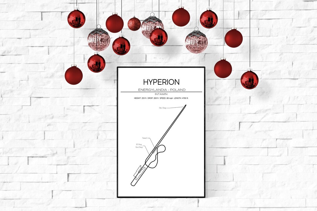 Hyperion Layout - Energylandia - Poland - Modern Wall Art - Roller ...