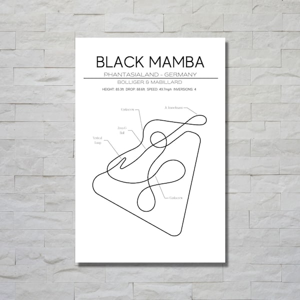 Black Mamba - Etsy