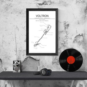 Voltron Layout - Europa Park - Germany - Modern Wall Art - Roller ...