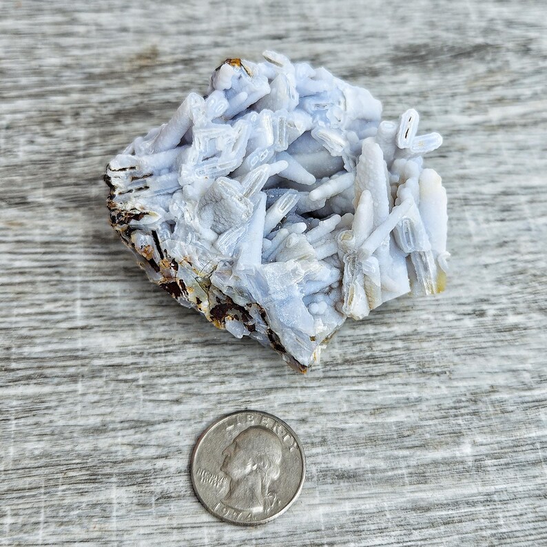 Blue Anhydrite Peru Raw Crystals Grounding Intuitive Communication ...