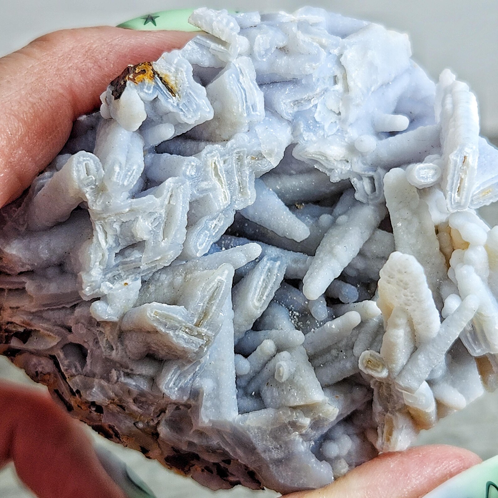 Blue Anhydrite Peru Raw Crystals Grounding Intuitive Communication ...