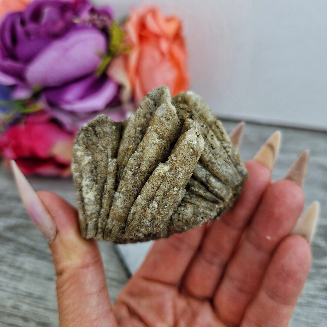 Calcite With Pyrite Indiana Unusual Shape Structure Luster Specimen ...