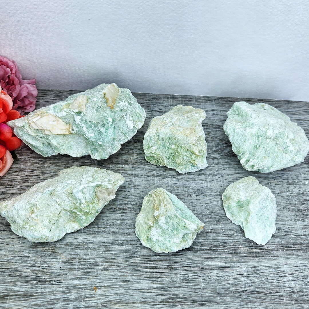 Mica Mint Talc Green Slab Plate Vermont Cluster These Specimens Crumble ...