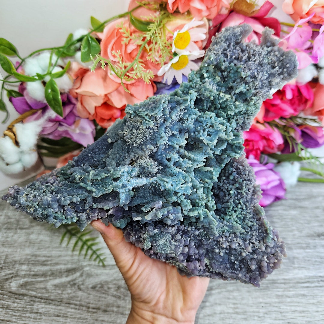 Grape Agate Botryoidal Sculputral Cluster Natural High Quality ...