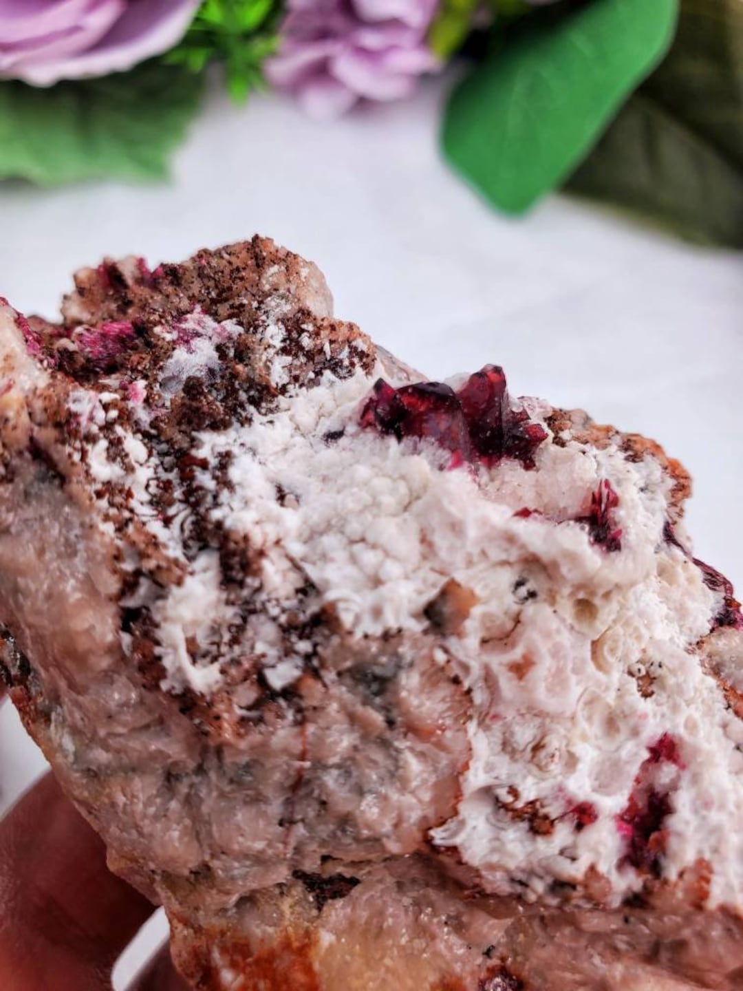 Rosalite Specimen Beautiful Pink Mineral Crystal Rare Unique - Etsy