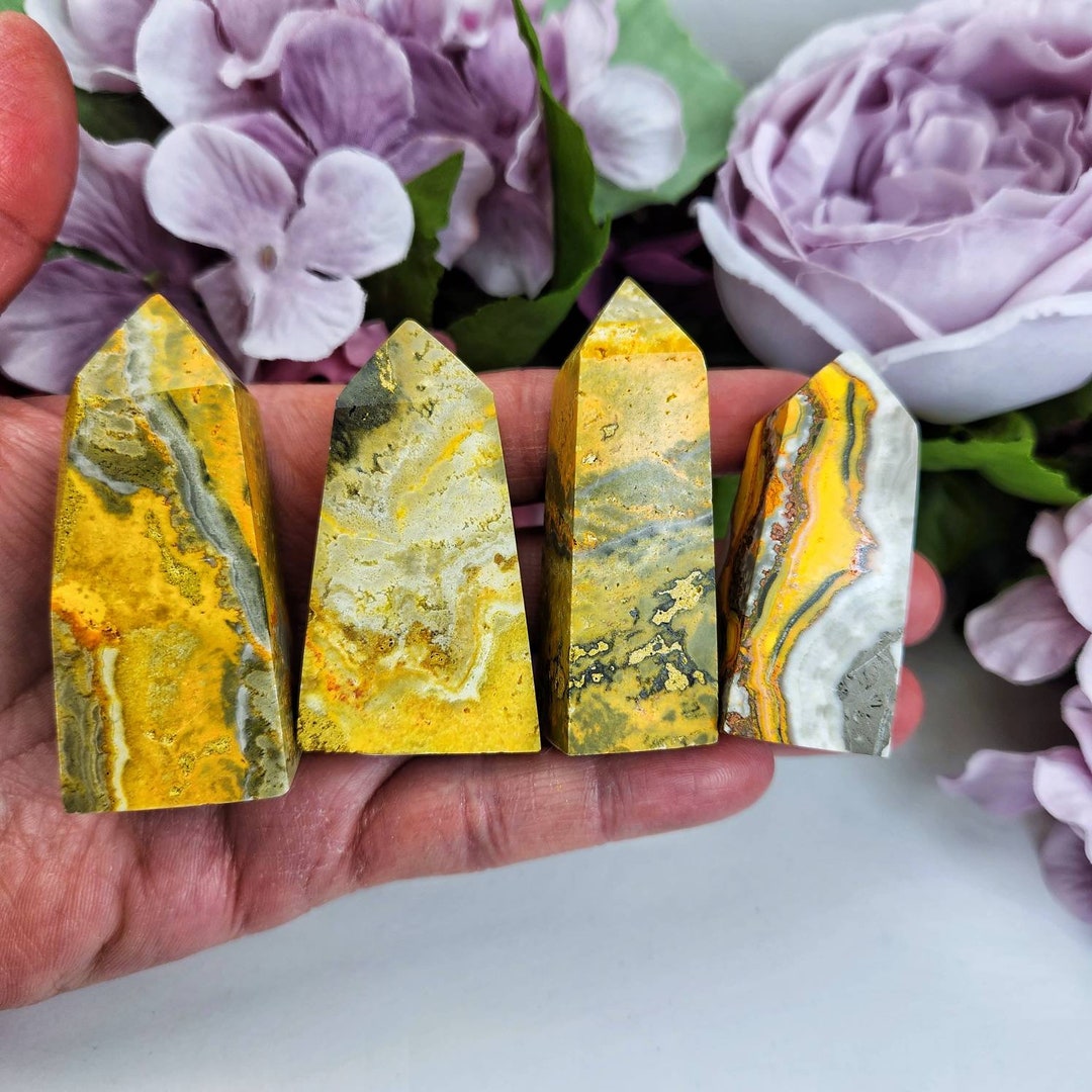 Bumblebee Jasper Tower Bee Mineral Crystal Natural High Quality Collector - Etsy